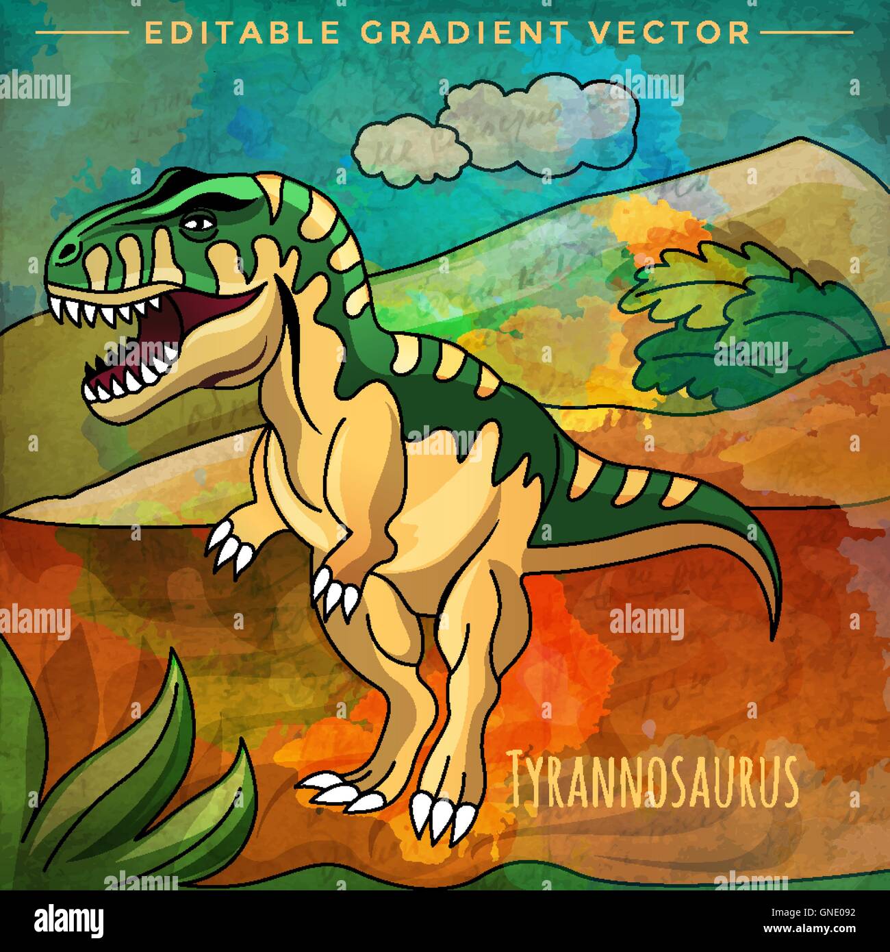 Dessin de dinosaure t rex Banque de photographies et d’images à haute résolution - Alamy