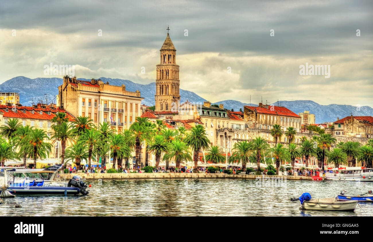 Split croatia riva waterfront Banque de photographies et d’images à ...