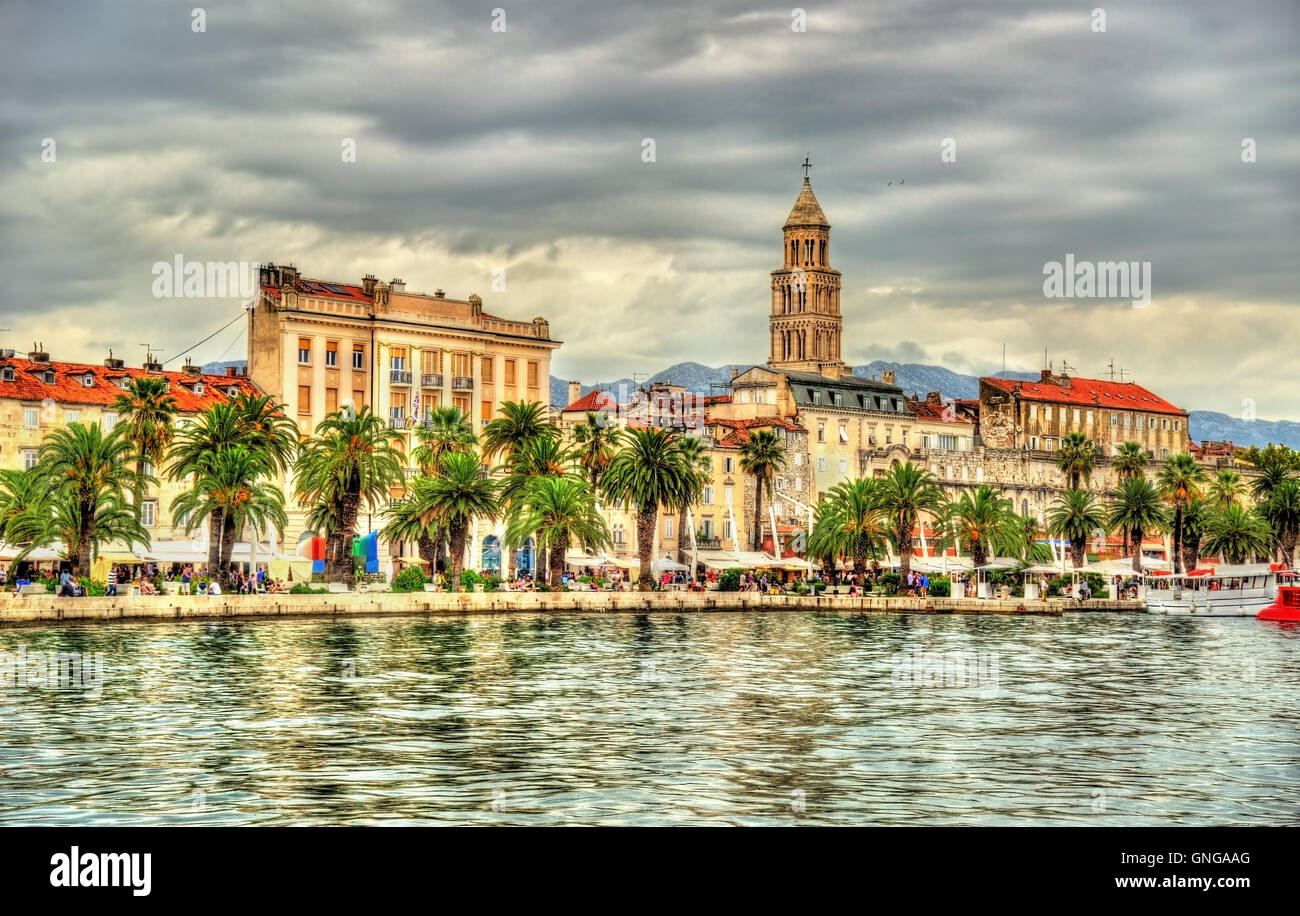 Split croatia riva waterfront Banque de photographies et d’images à ...