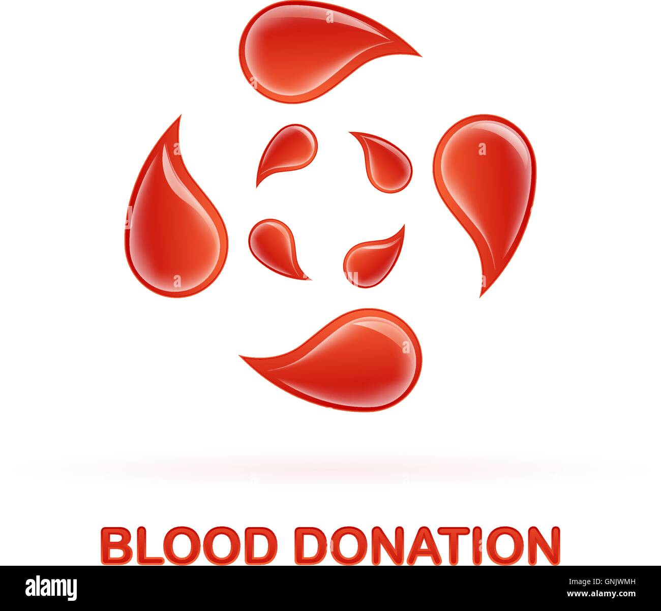 Symbole de dons Banque d'images vectorielles - Alamy