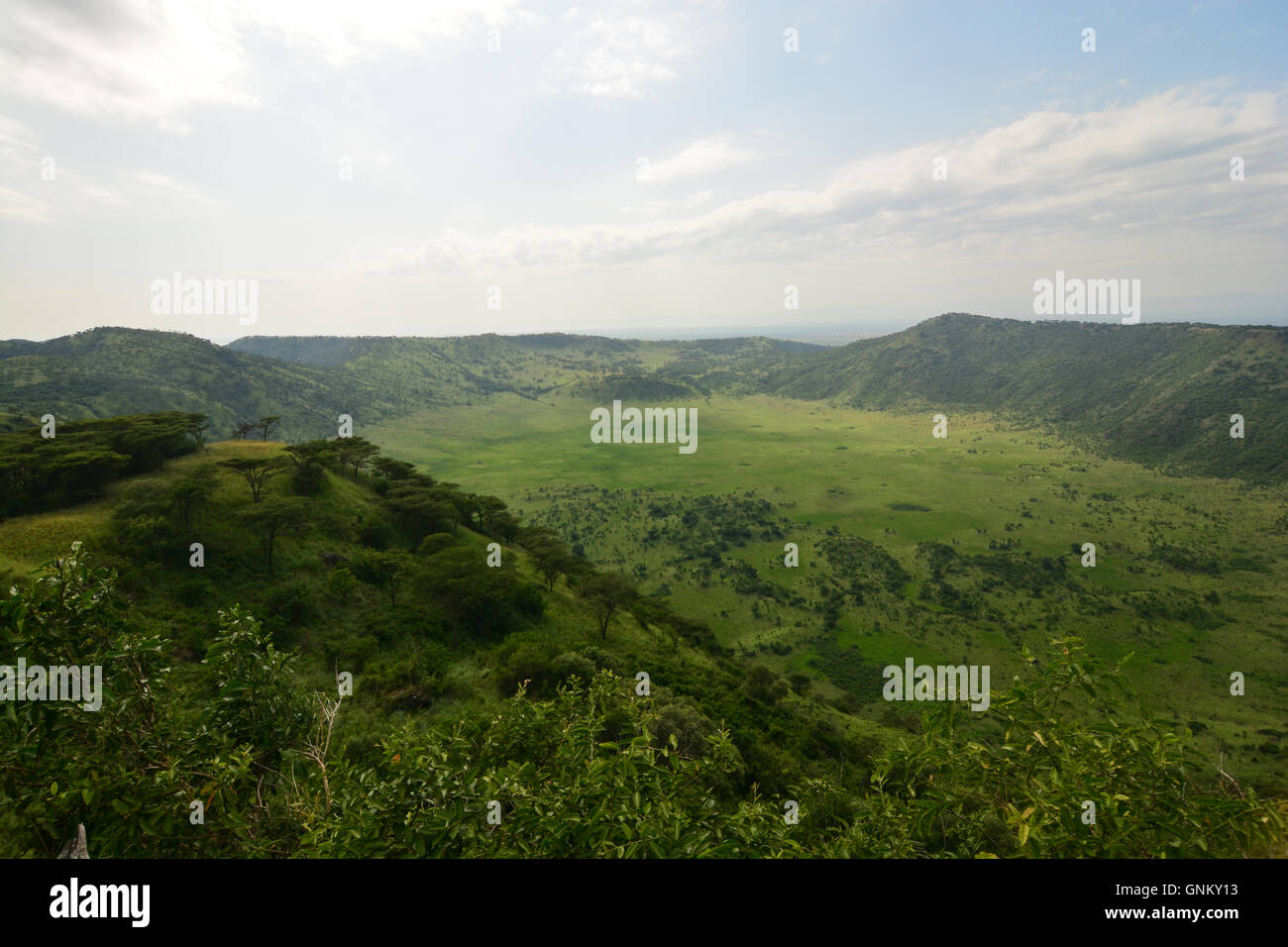 Cratère vert Banque de photographies et d’images à haute résolution - Alamy