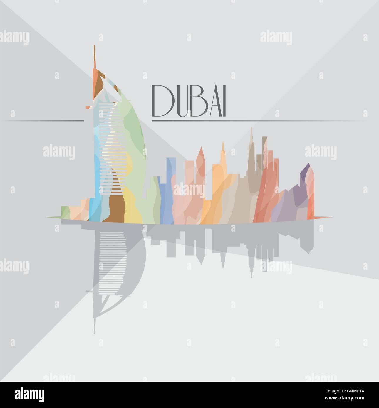 Burj al a Banque d'images vectorielles - Alamy