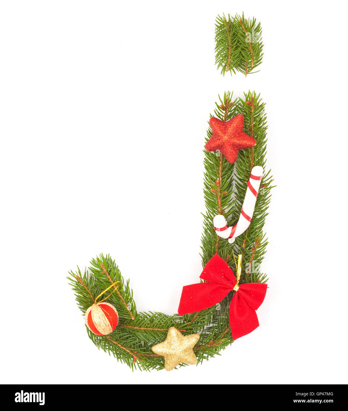 Alphabet de noël lettre Banque de photographies et d’images à haute ...