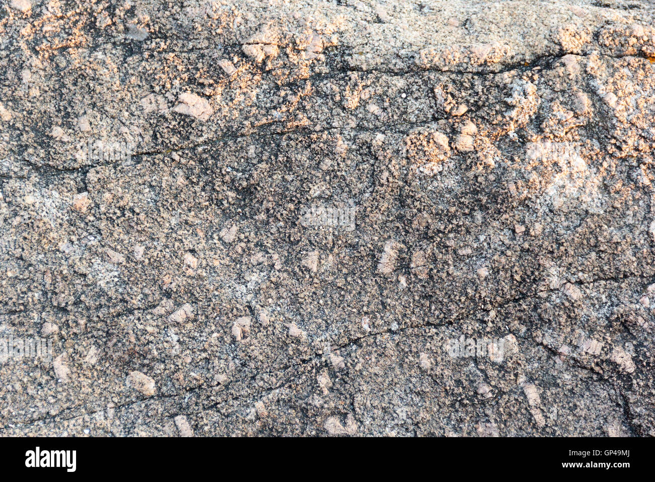 Cracked weathered granite stone texture Banque de photographies et d ...