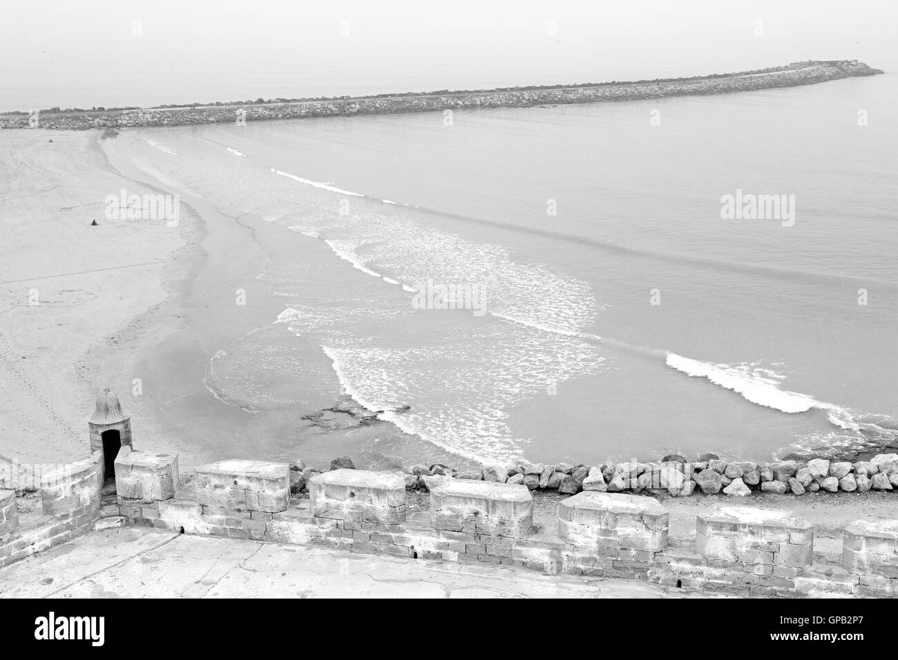 Ville de rabat maroc Banque d'images noir et blanc - Alamy
