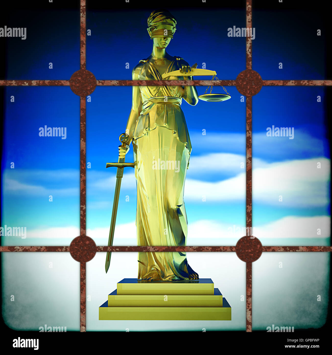 Themis Statue Banque d'image et photos - Alamy