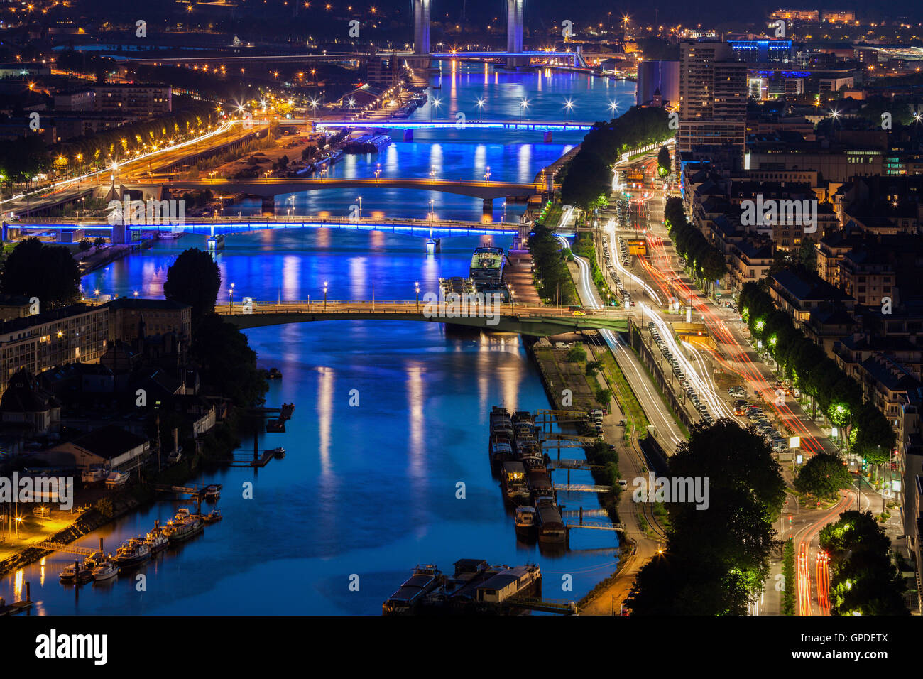 Les ponts de rouen Banque de photographies et d’images à haute ...