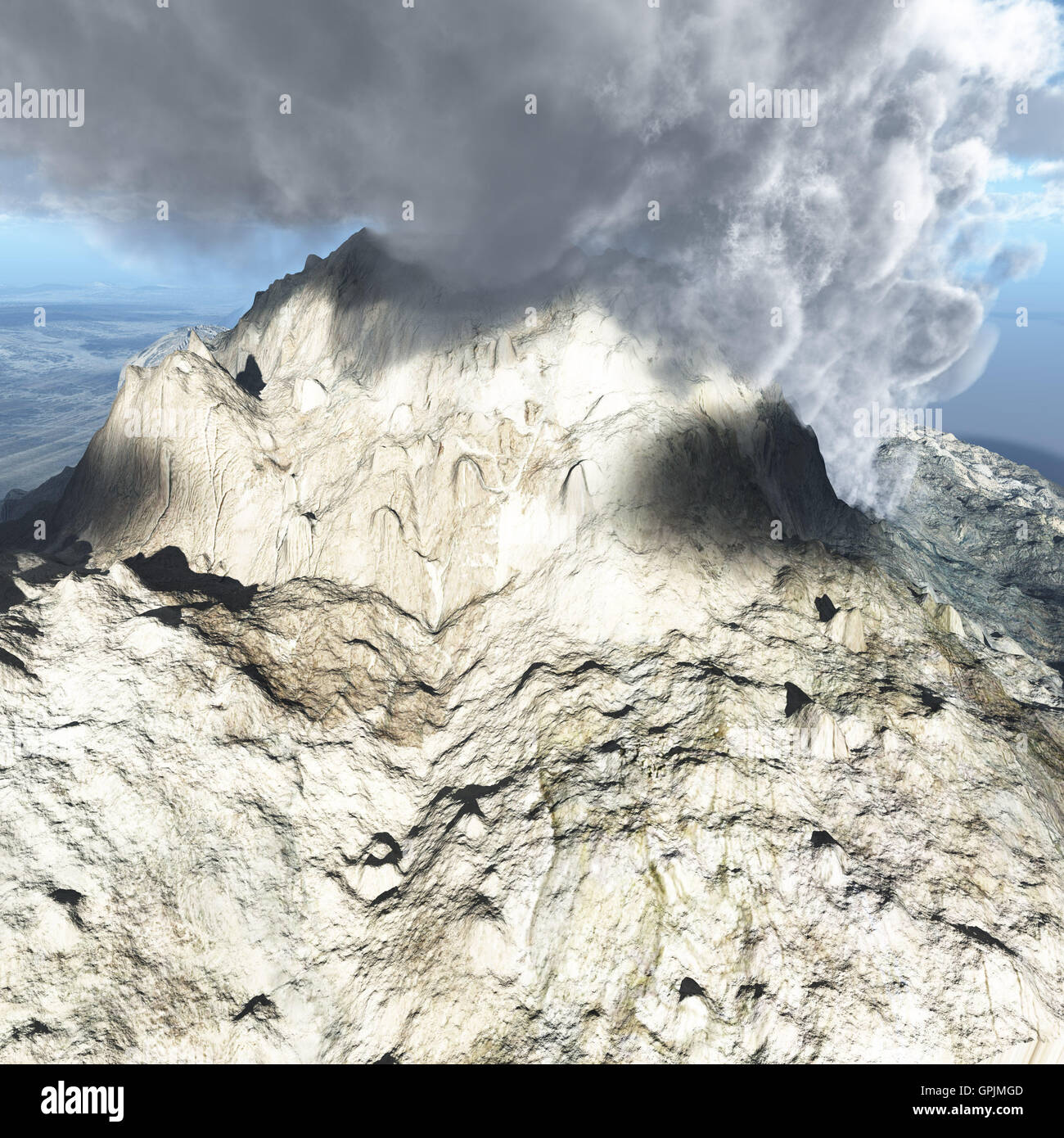 éruptions volcaniques Banque de photographies et d’images à haute ...