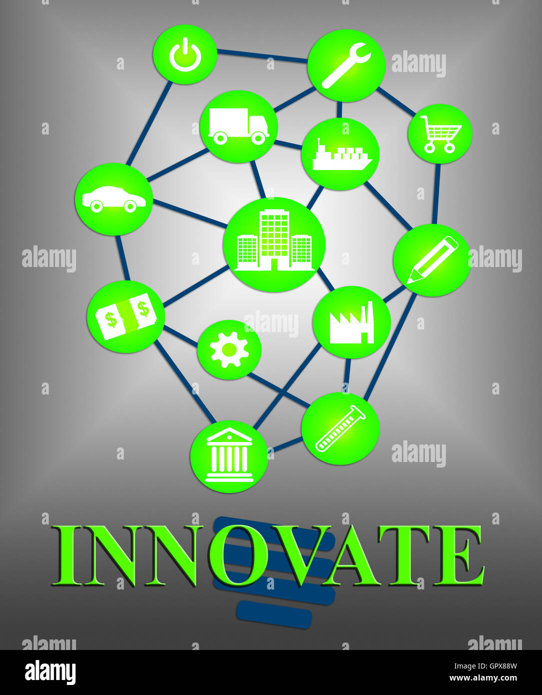 Symbols for innovation Banque de photographies et d’images à haute ...