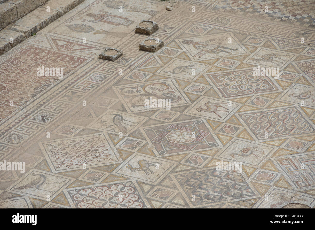 église byzantine jerash Banque de photographies et d’images à haute ...