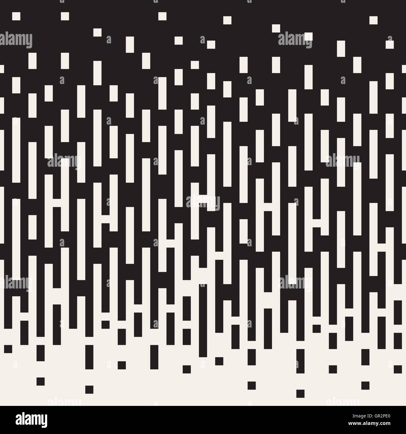 Seamless Vector noir au blanc Rectangle Vertical Lines Transition de ...