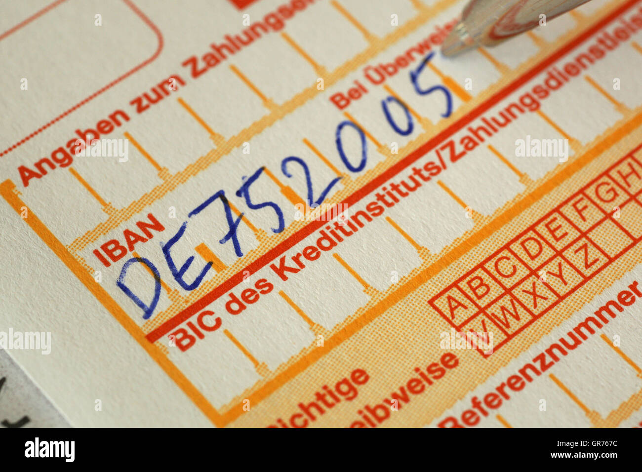 Iban number Banque de photographies et d’images à haute résolution - Alamy