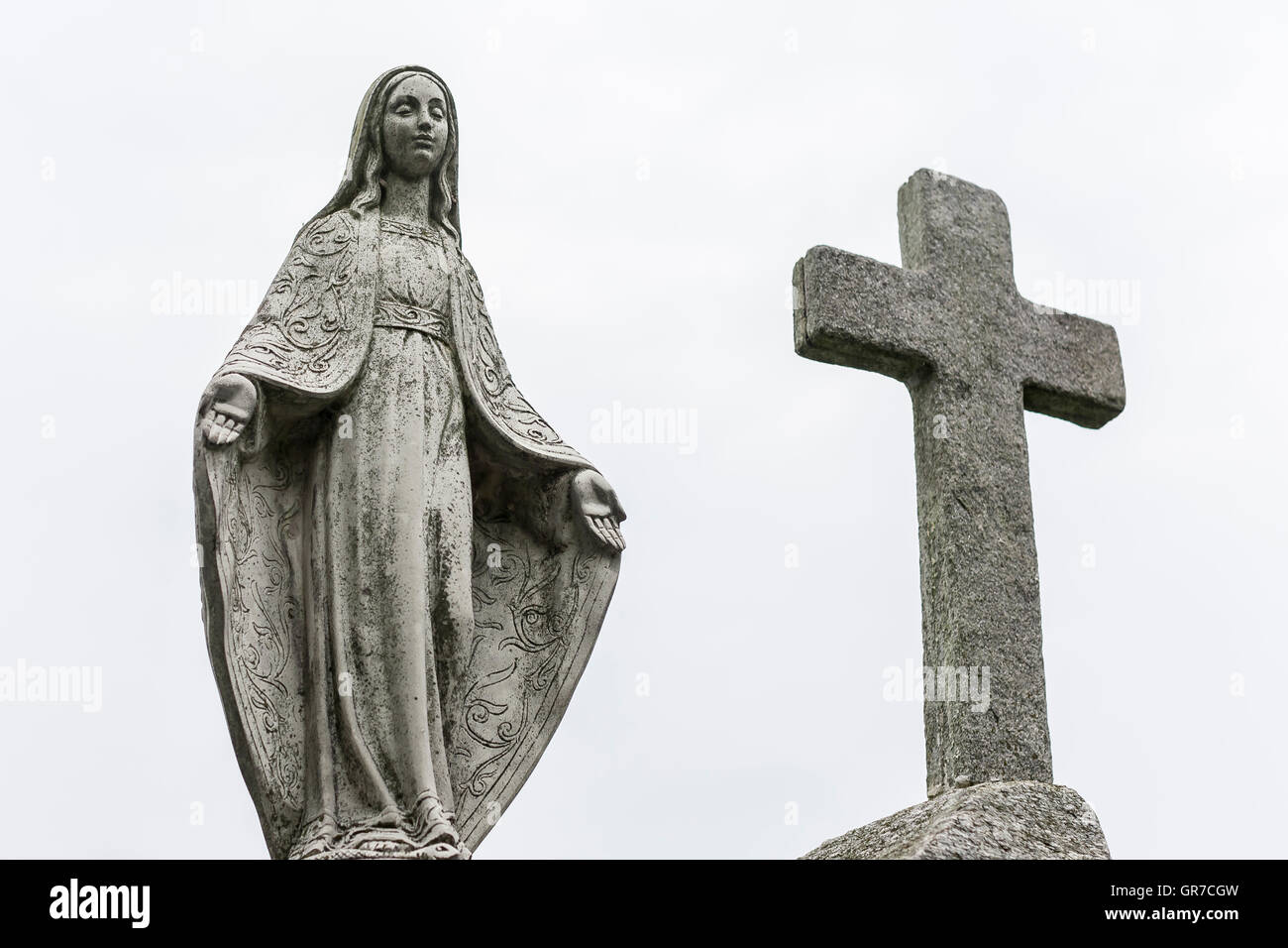 Statue vierge marie Banque de photographies et d’images à haute ...