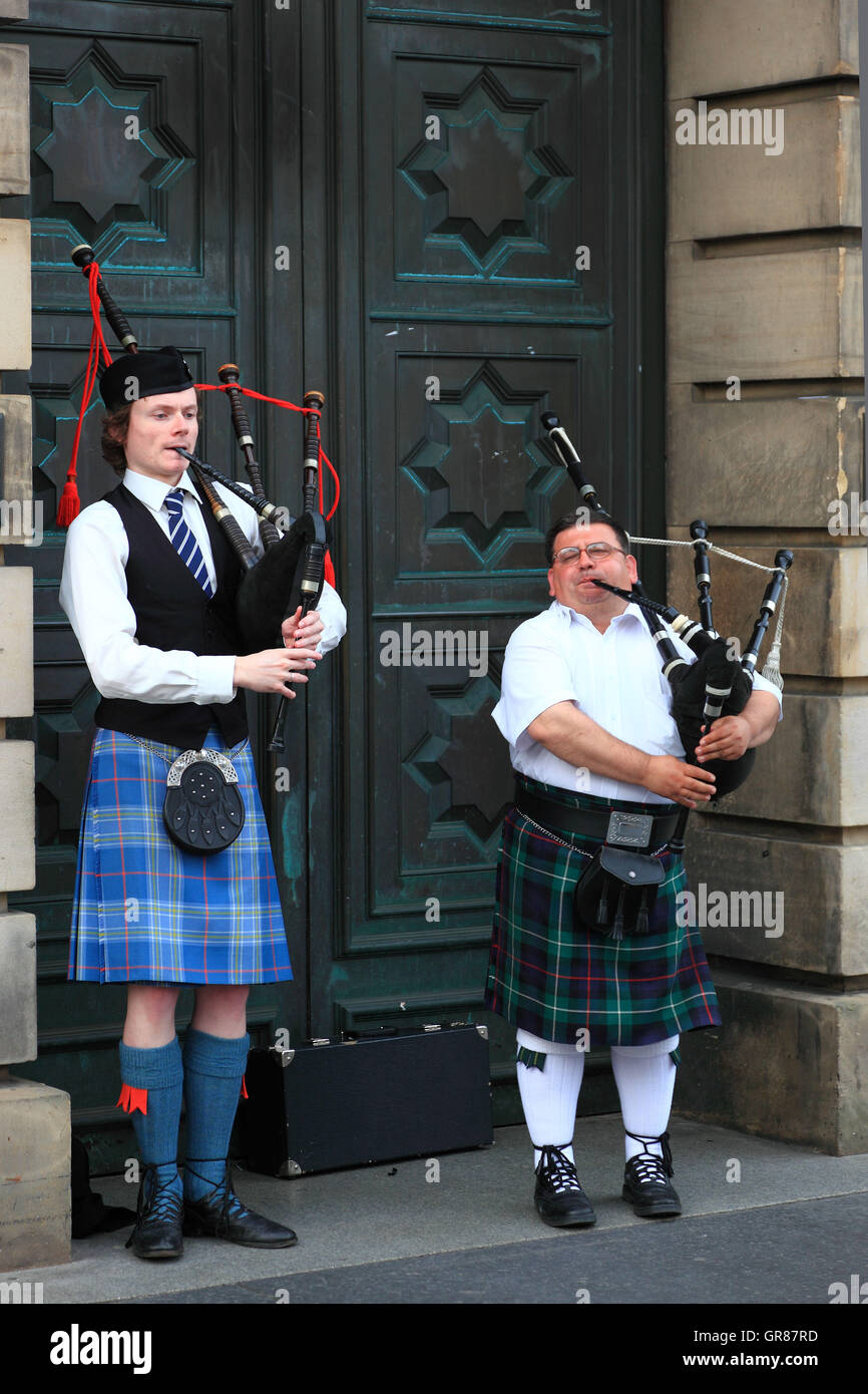 Cornemuse homme kilt Banque de photographies et d’images à haute ...