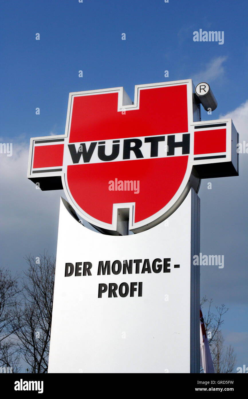 Wurth logo Banque de photographies et d’images à haute résolution - Alamy