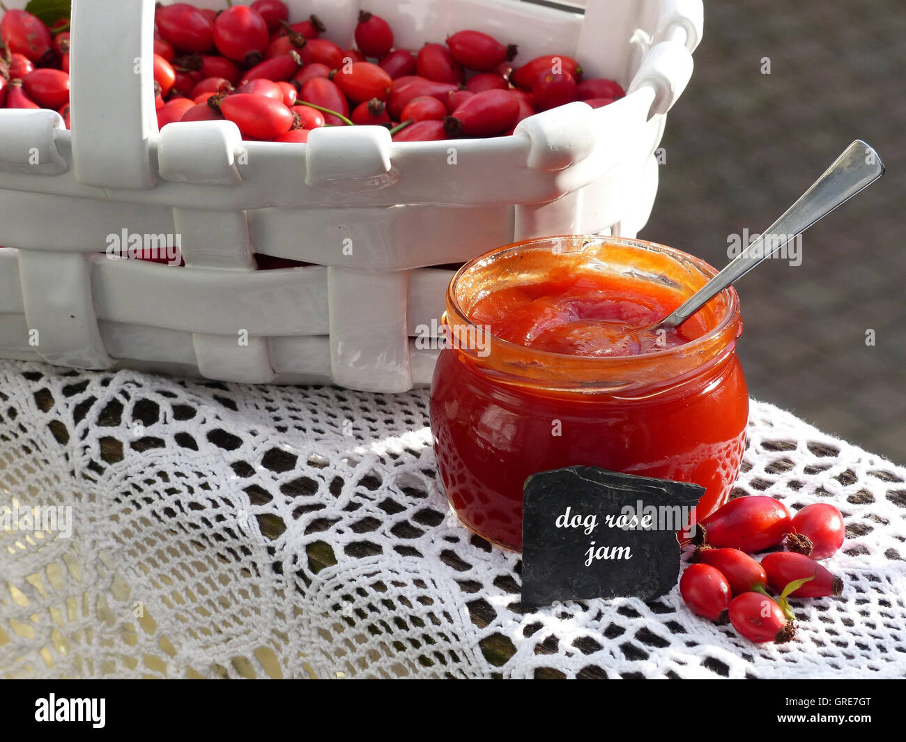 Confiture de rose Banque de photographies et d’images à haute ...