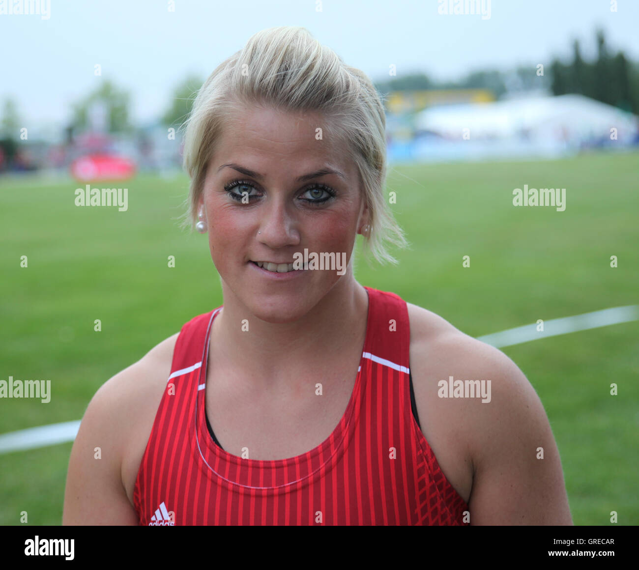 Hammer thrower daniela manz Banque de photographies et d’images à haute ...