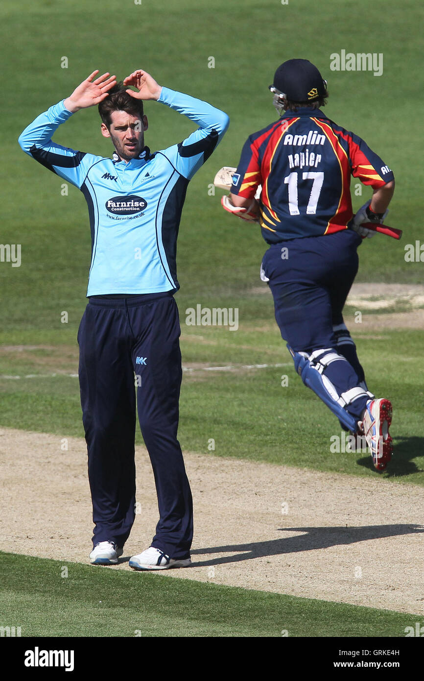 Chris Liddle de Sussex réagit comme Graham Napier ajoute à l'Essex ...