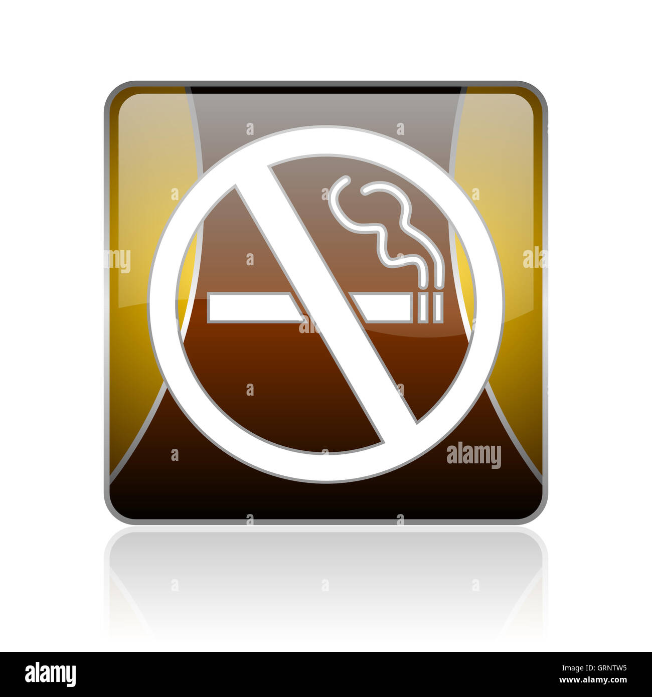 Logo interdiction de fumer Banque de photographies et d’images à haute ...