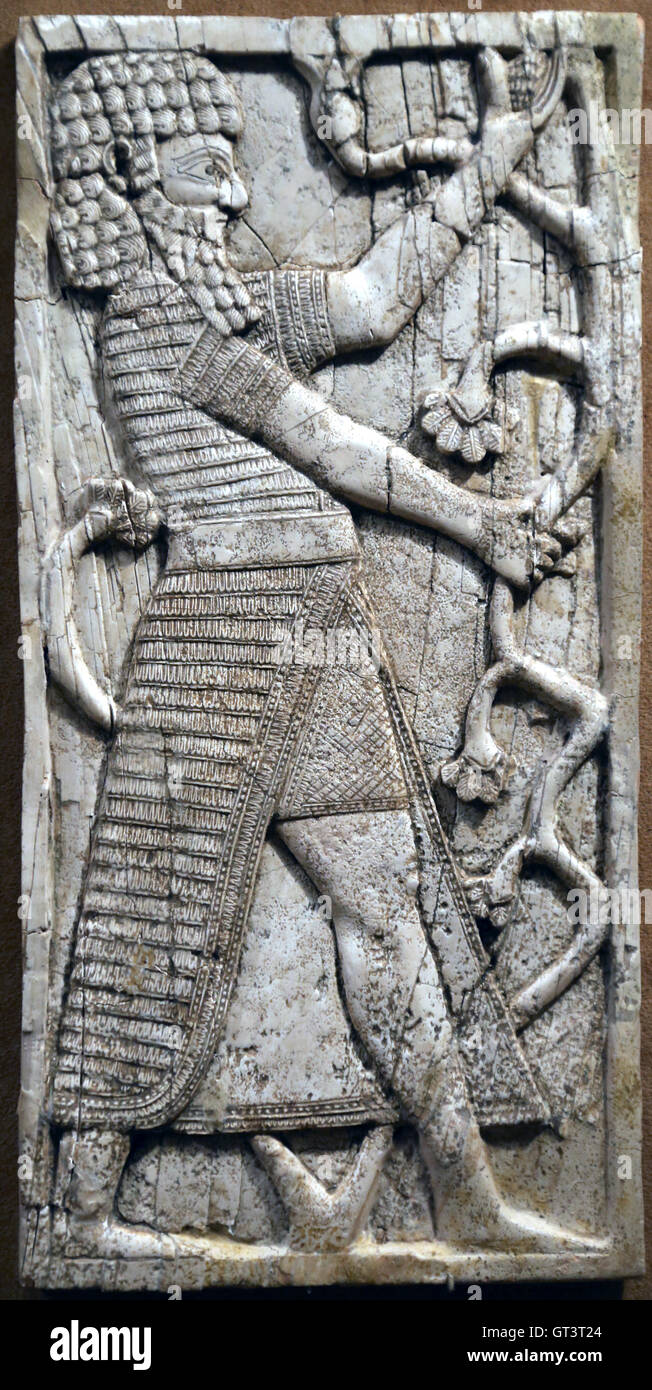 Neo-Assyrian période. Style syrien. 9ème-8ème siècle avant J.-C. Nimrud ...