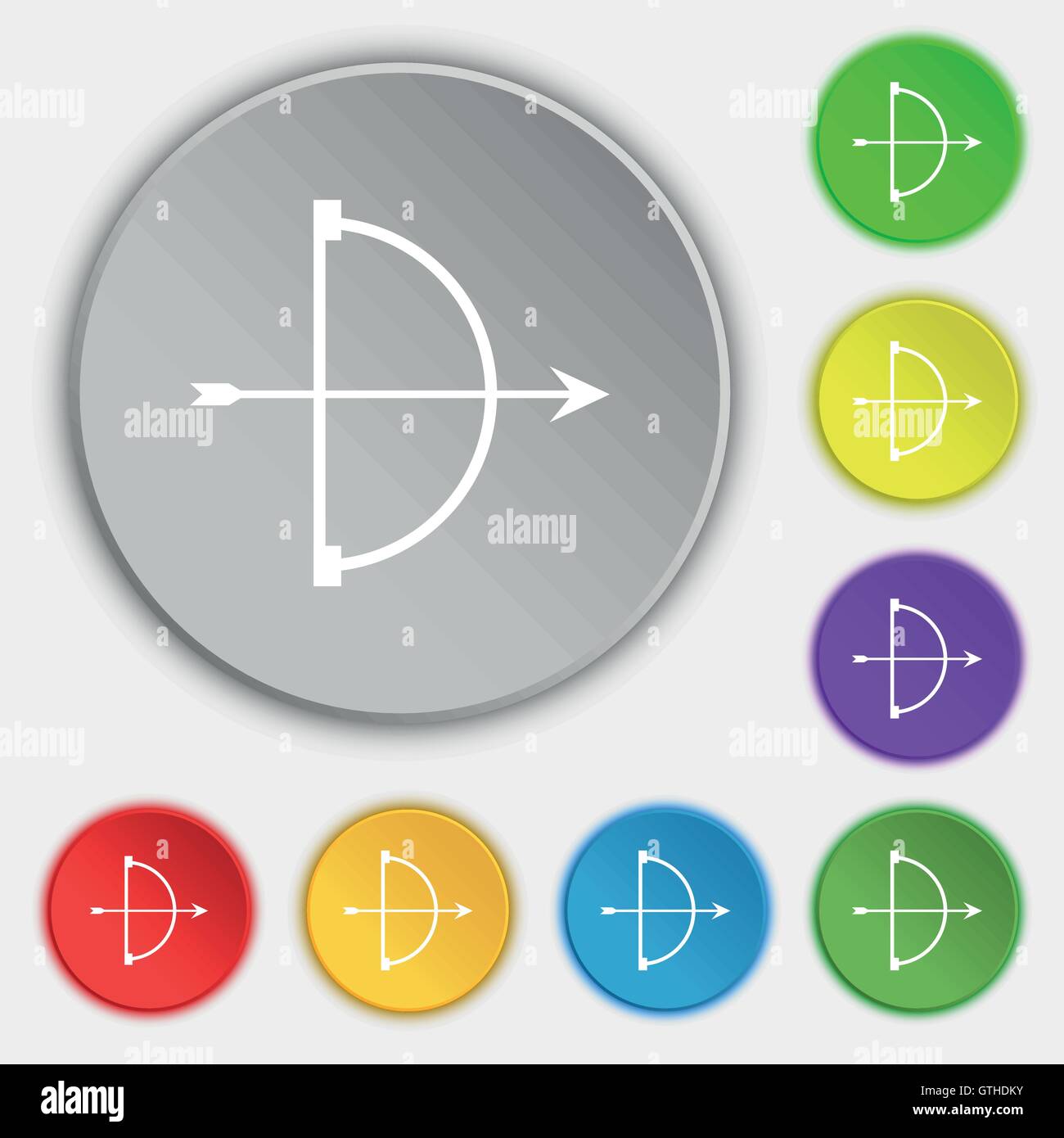 Arc tendu Banque d'images vectorielles - Alamy