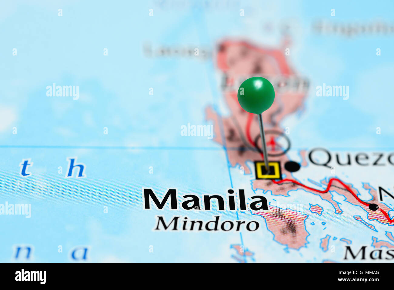 The philippines map Banque de photographies et d’images à haute ...