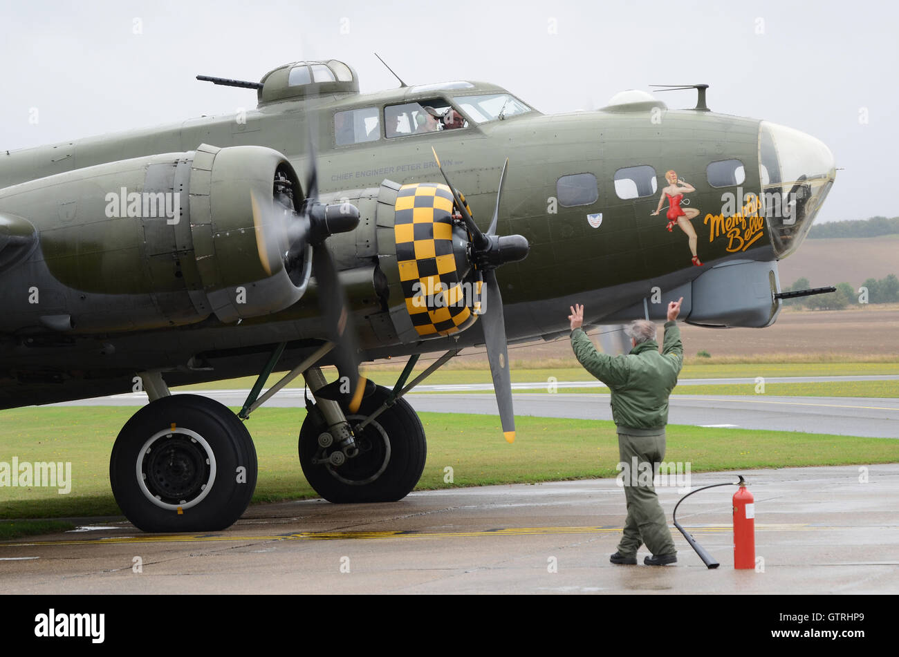 Ww2 us b 17 flying fortress bomber aircraft Banque de photographies et ...