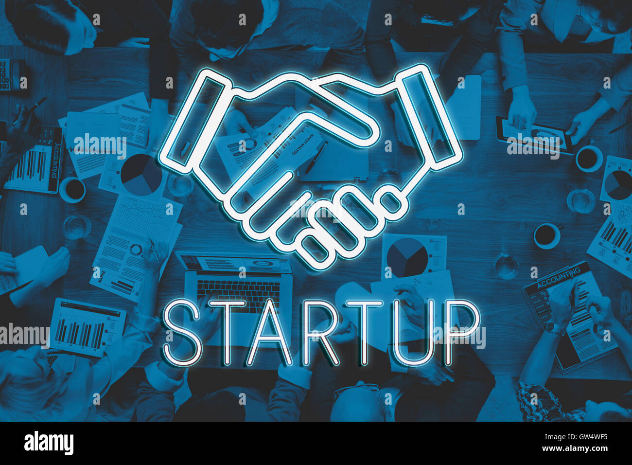 Accord à l'amiable Concept d'entreprise Photo Stock - Alamy