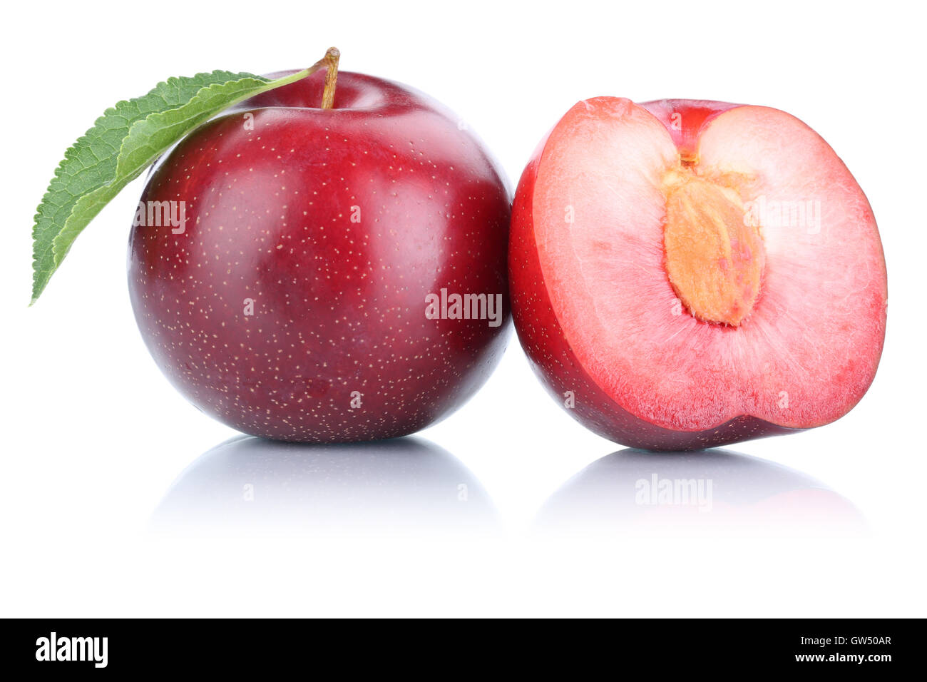 Prunes de fruits Banque d'images détourées - Alamy