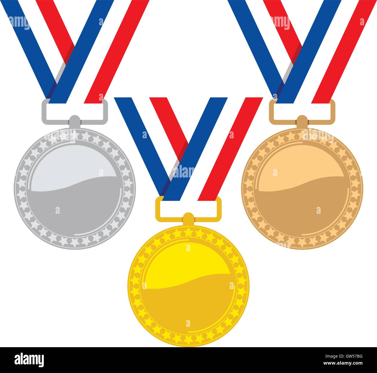 Olympic medal vector vectors Banque de photographies et d’images à ...