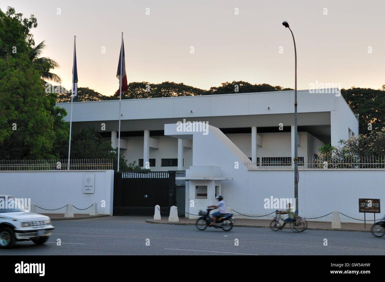 French embassy Banque de photographies et d’images à haute résolution ...