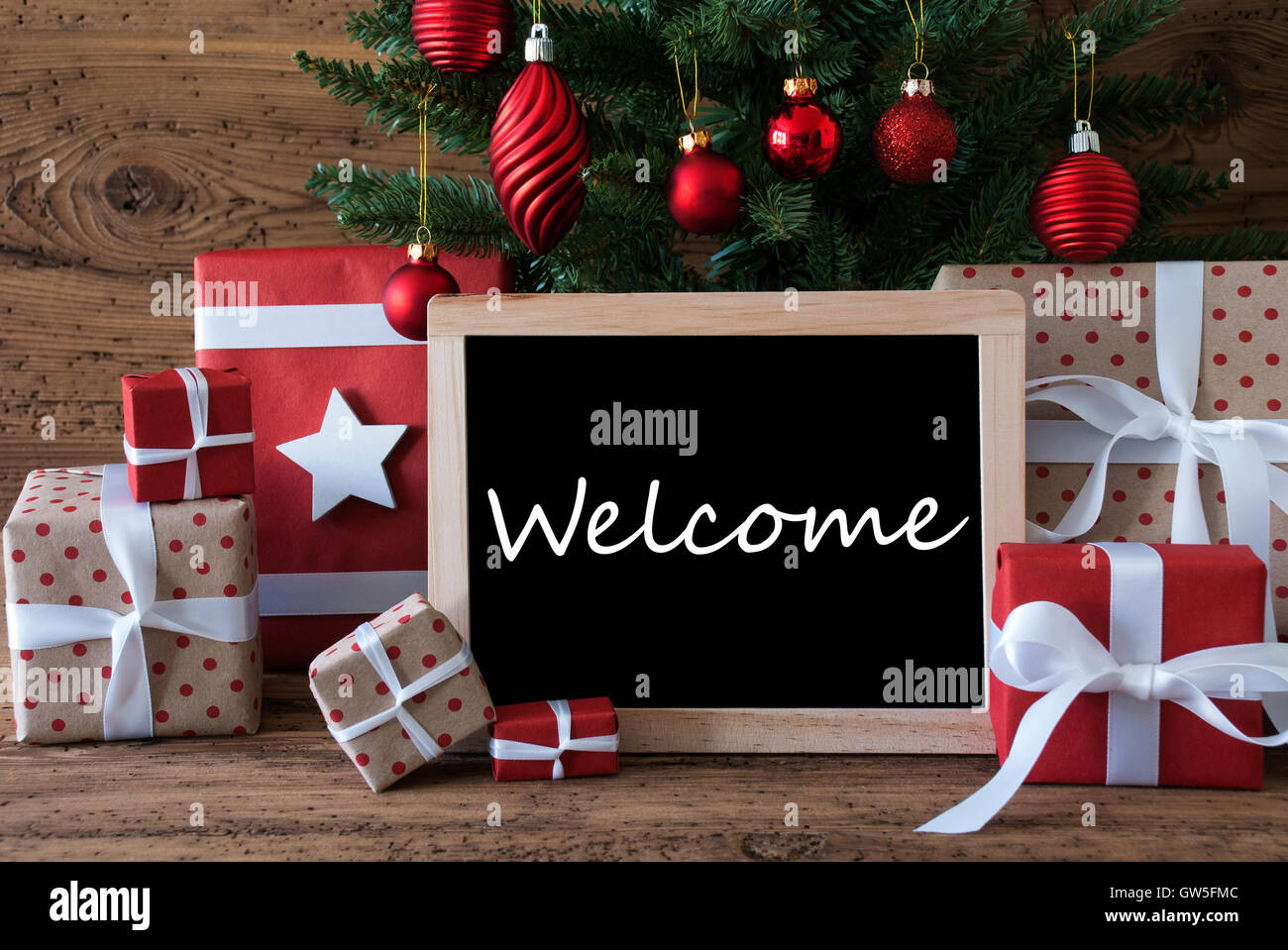 Bienvenue de noël Banque de photographies et d’images à haute ...