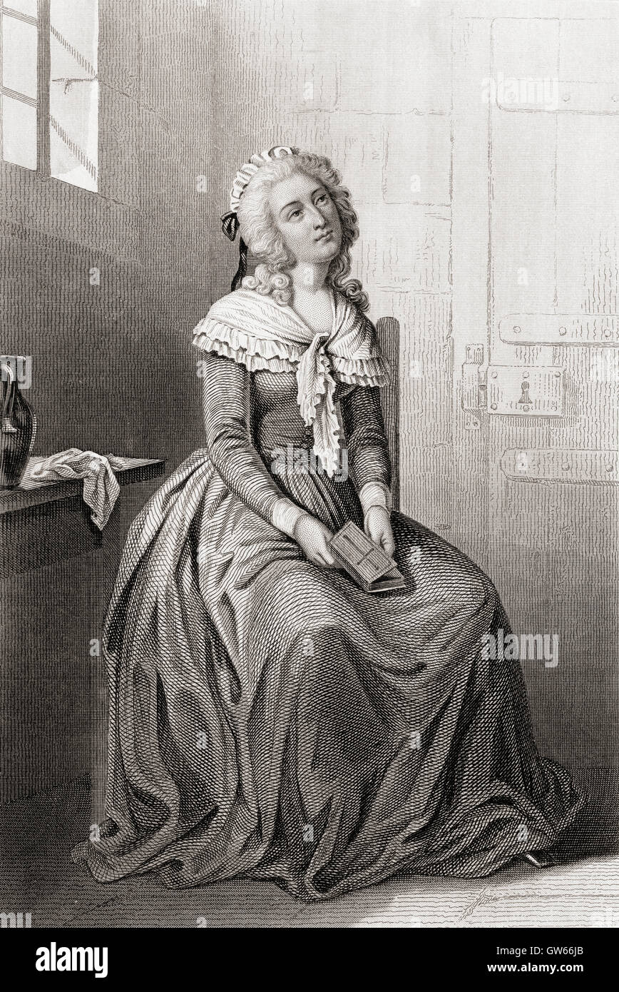 Élisabeth de France, 1764 - 1794, aka Madame Élisabeth. La princesse ...