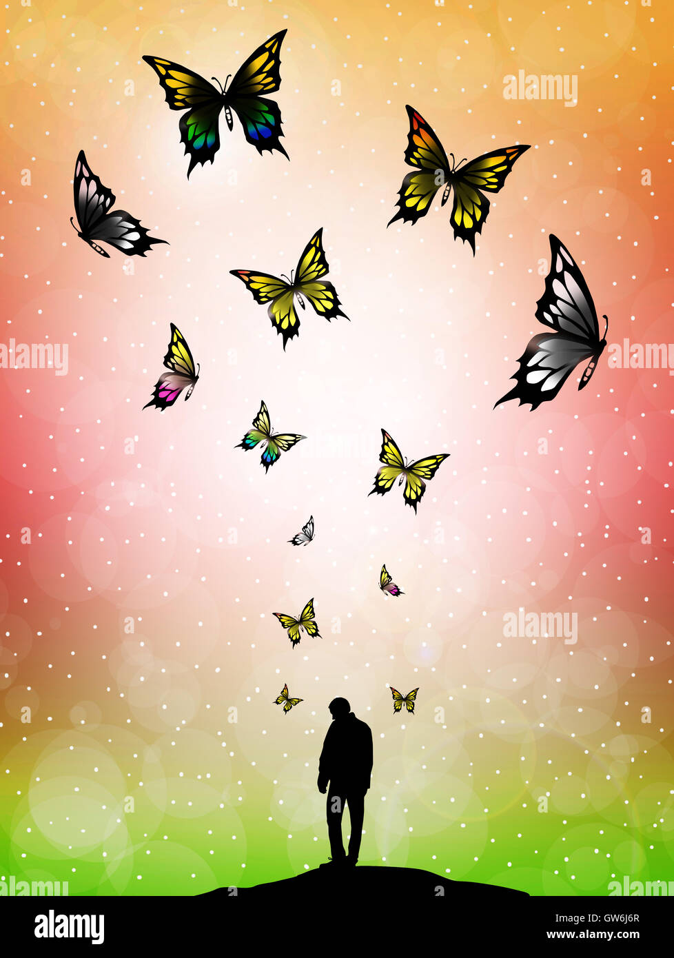 Homme papillon Banque de photographies et d’images à haute résolution ...