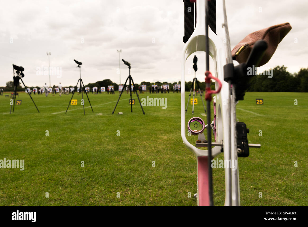 Archery competition Banque de photographies et d’images à haute ...