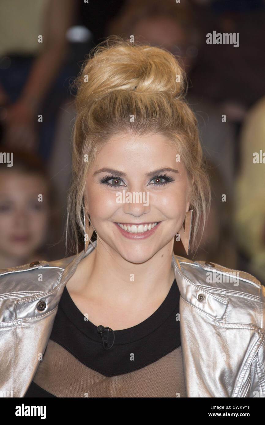 La télévision allemande ZDF Markus Lanz à Fernsehmacher-Studio avec : Joseph Egli Où : Hambourg ...