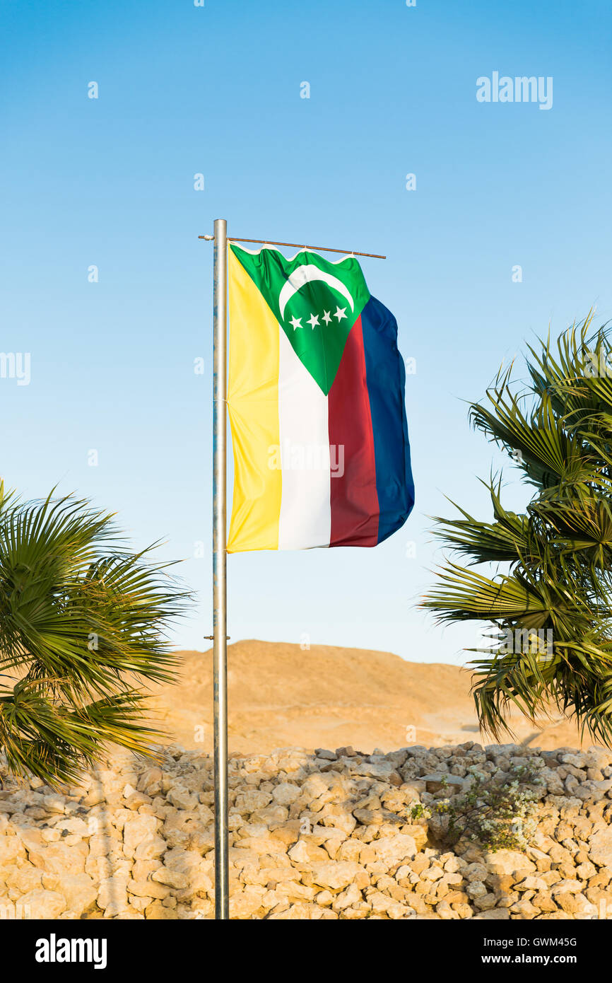 Drapeau des comores Banque de photographies et d’images à haute ...