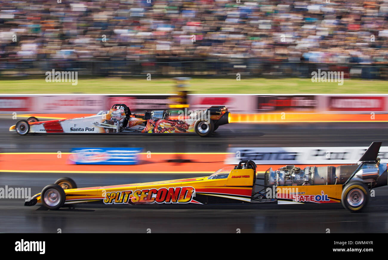 Split second jet dragster Banque de photographies et d’images à haute ...