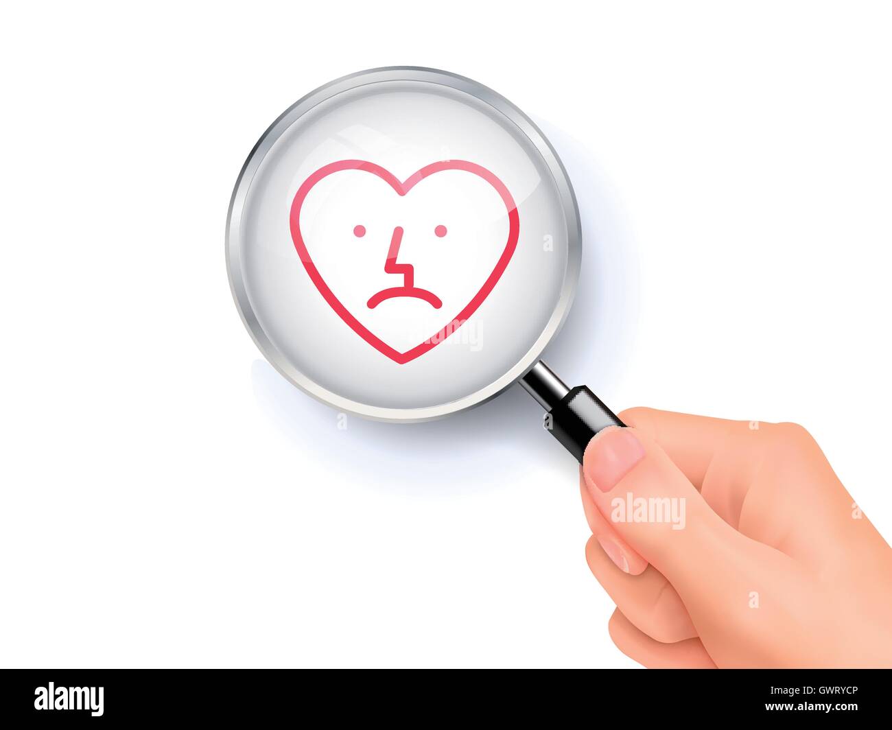 Coeur triste Banque de photographies et d’images à haute résolution - Alamy