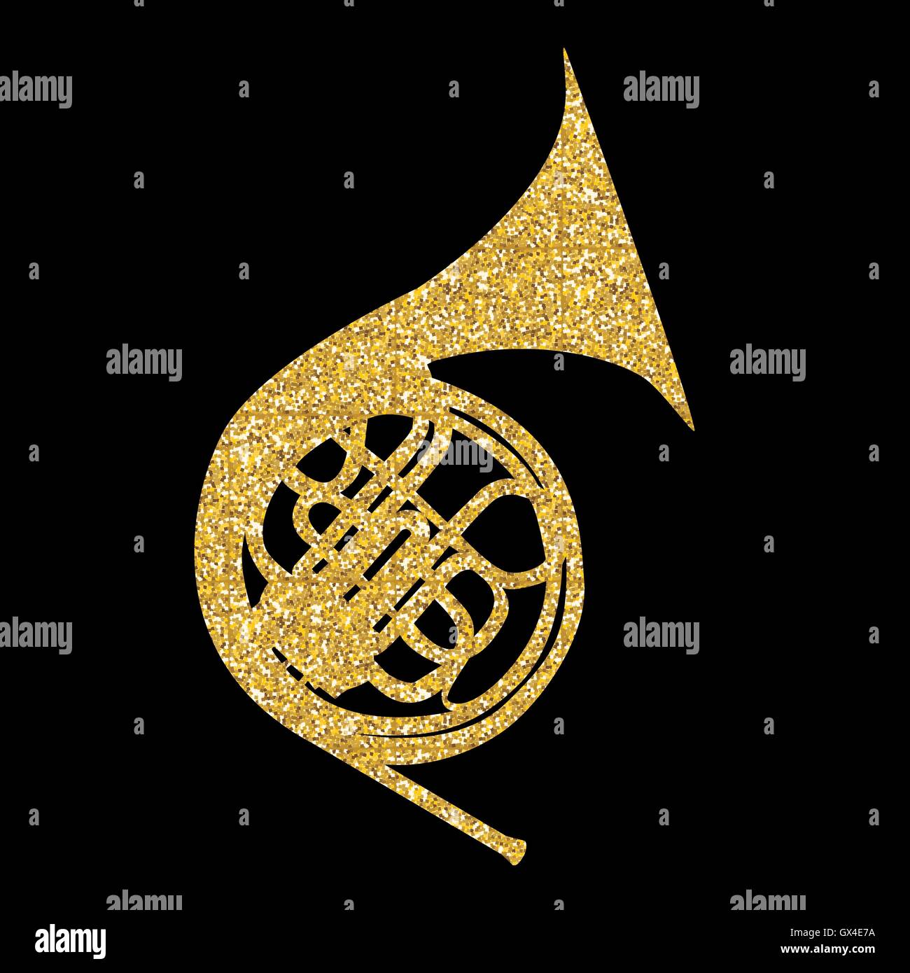 Musical brass instrument Banque de photographies et d’images à haute ...