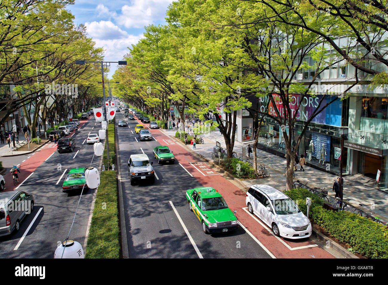 Omotesando avenue tokyo Banque de photographies et d’images à haute ...