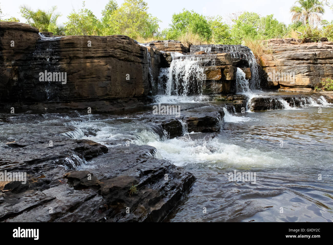 Waterfalls banfora burkina faso west Banque de photographies et d ...