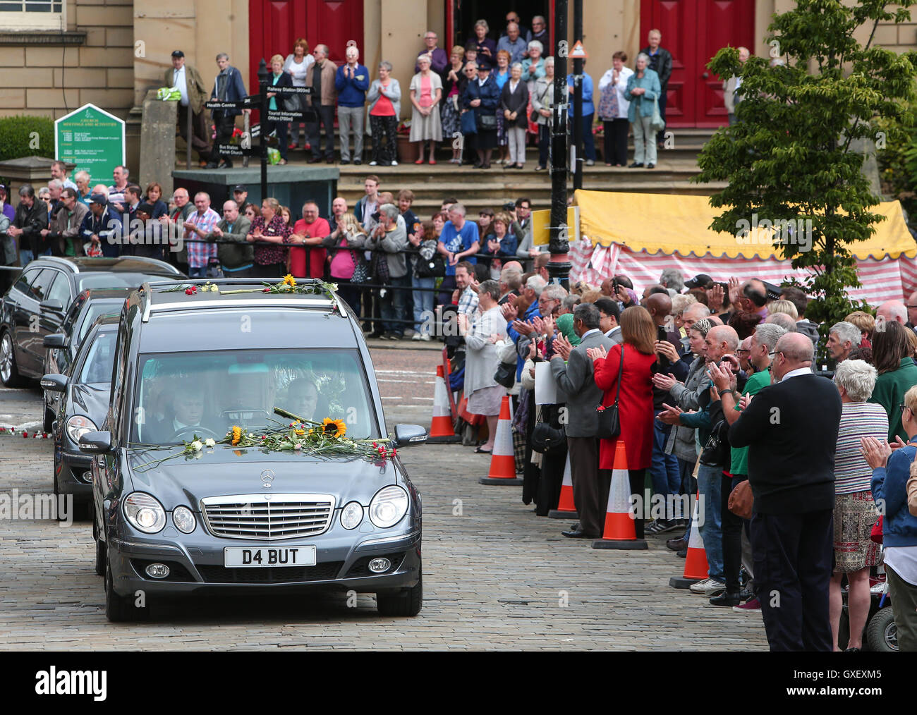 Les funérailles de l'assassiné MP Jo Cox, du travail de Batley et Spen ...