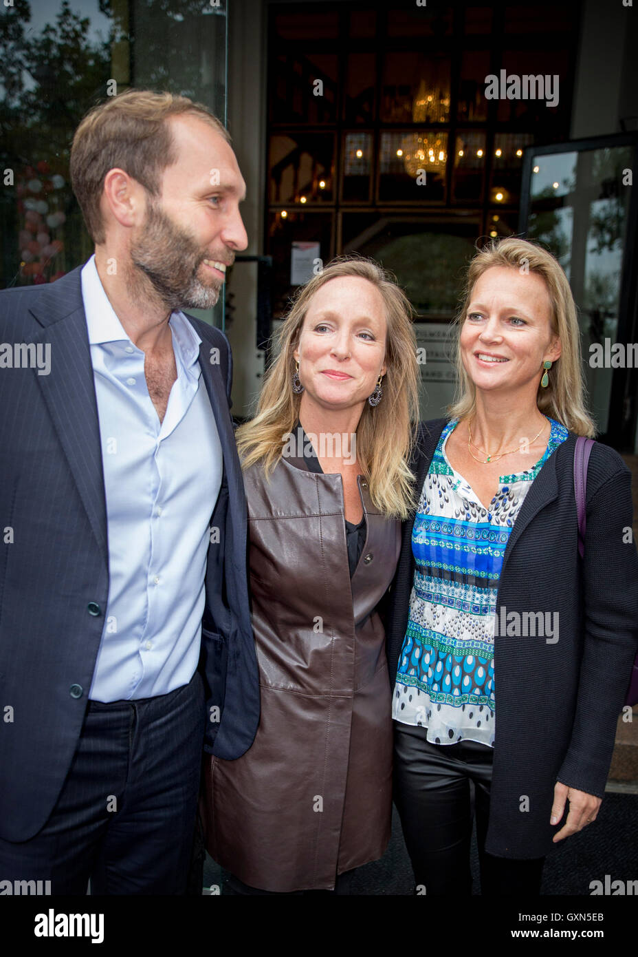La princesse Margarita, Tjalling ten Cate et Caroline Princesse de ...