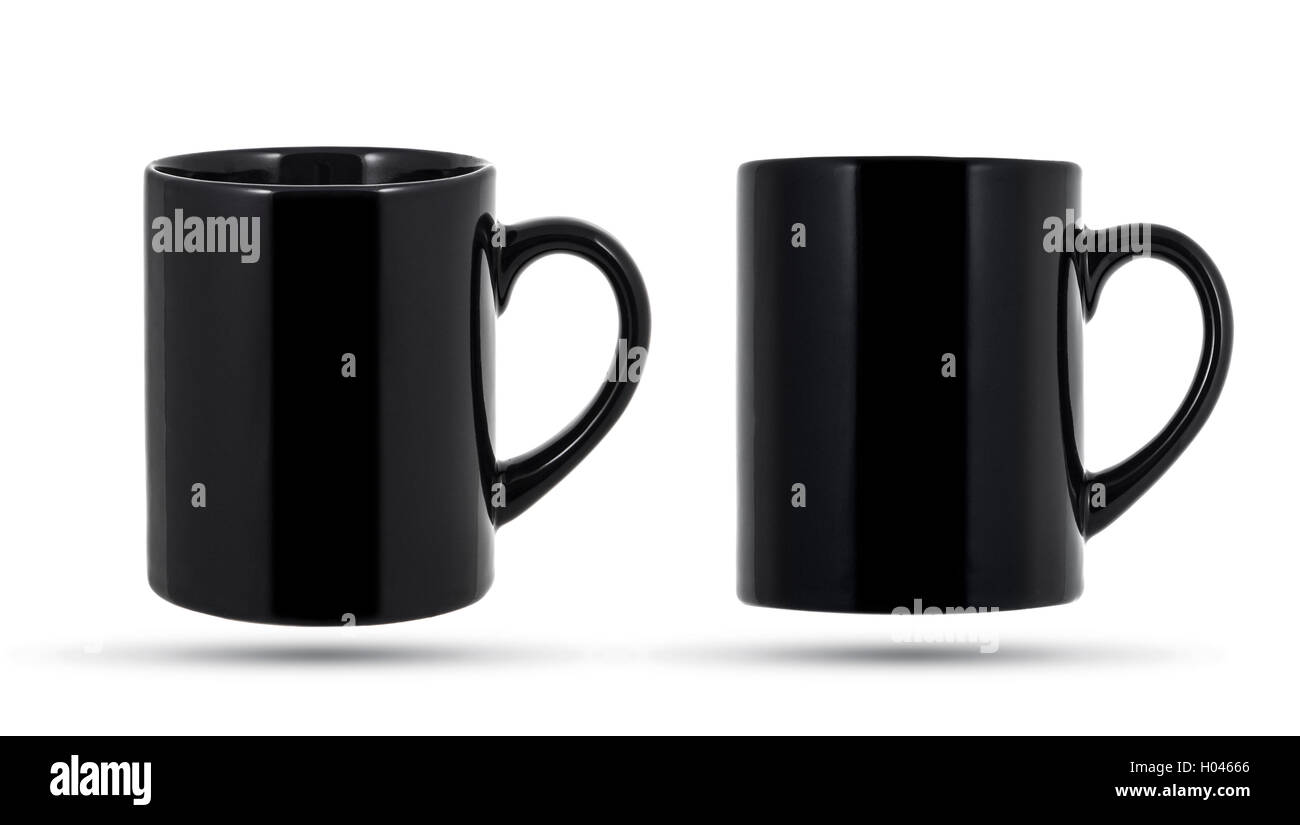 Tasse noire Banque de photographies et d’images à haute résolution - Alamy