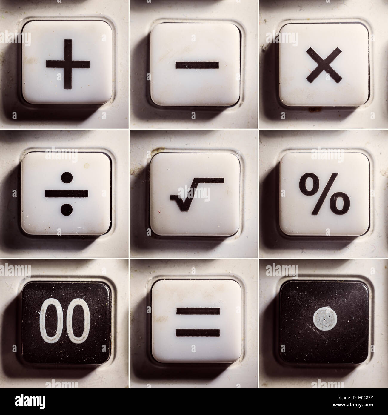 Math symbols Banque de photographies et d’images à haute résolution - Alamy