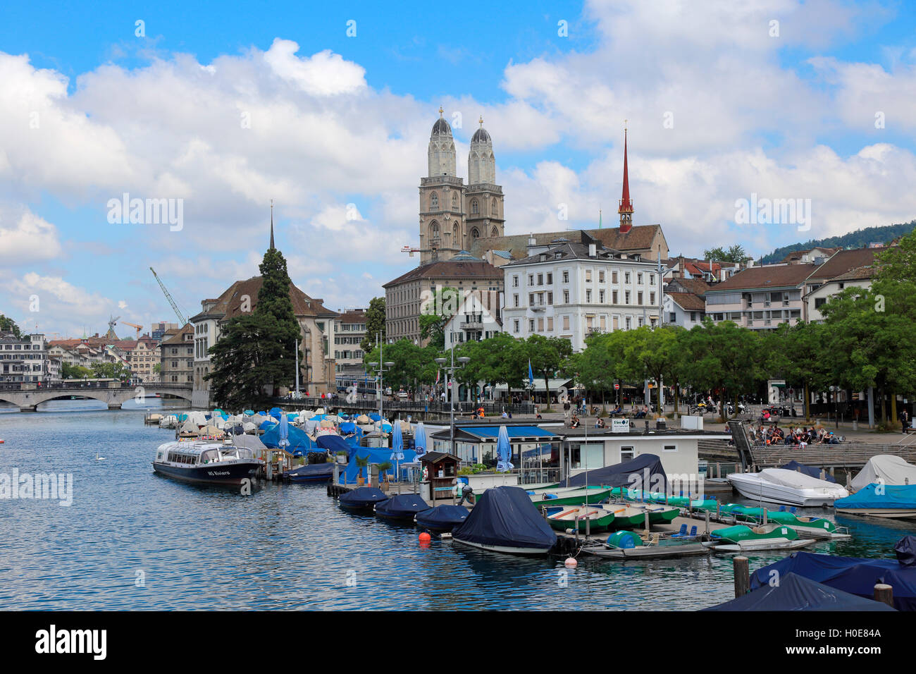 Limmat ufer Banque de photographies et d’images à haute résolution - Alamy