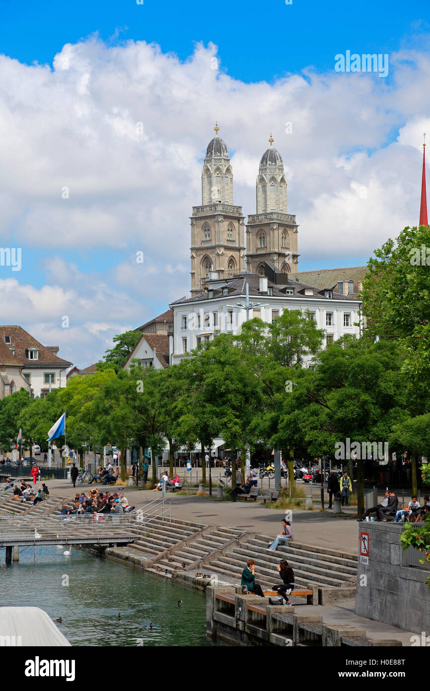 Limmat ufer Banque de photographies et d’images à haute résolution - Alamy