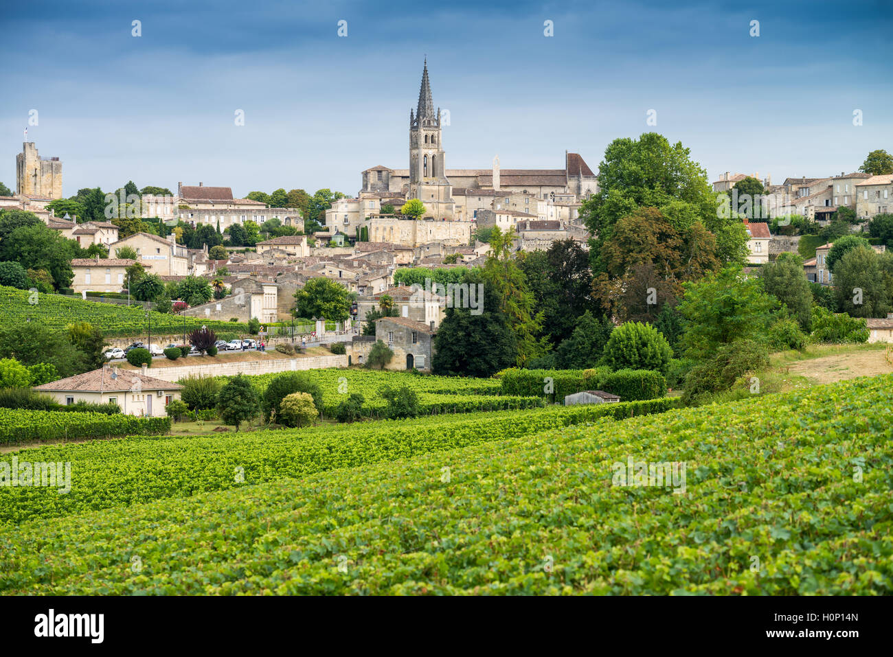 Belle Ville de Saint-Emilion, Gironde, Aquitaine, France (Site du ...