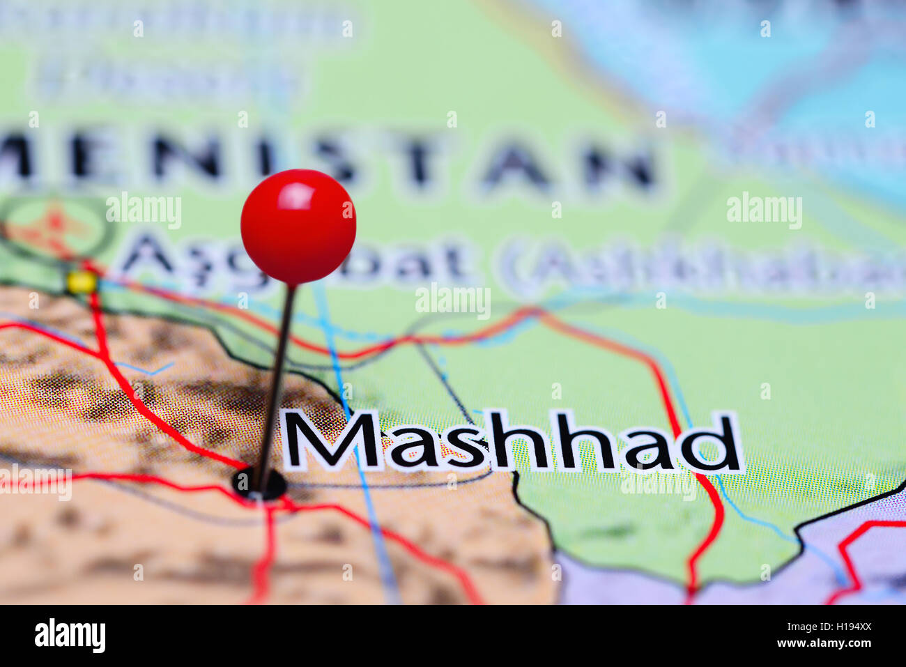 Mashhad map Banque de photographies et d’images à haute résolution - Alamy